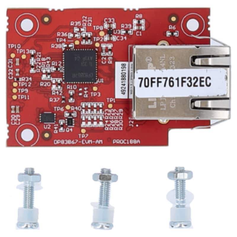 DP83867-EVM-AM Ethernet PHY Add-On Board - TI | Mouser